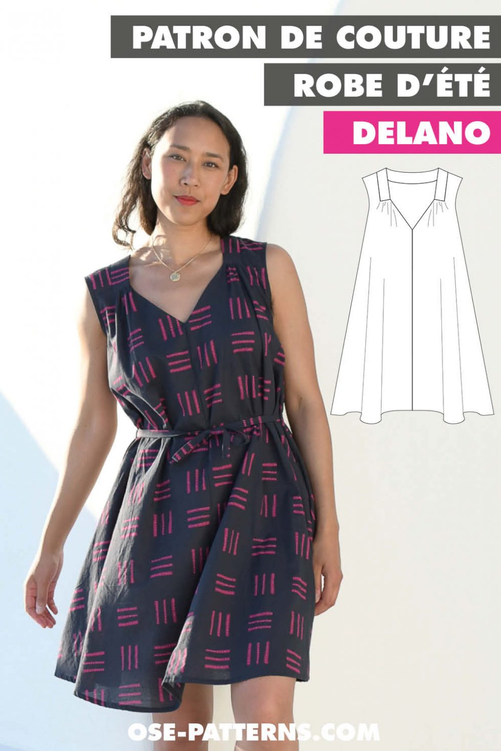 5 patrons de couture pour l'été - OSE PATTERNS